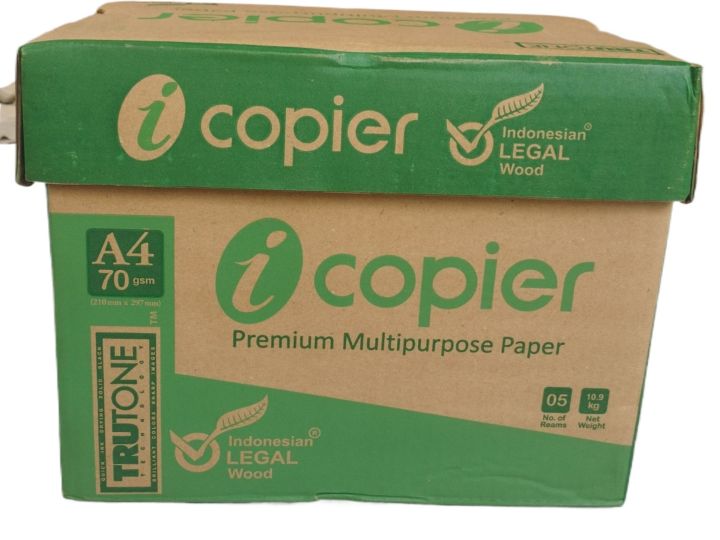 I Copier Photocopy Paper A4 70GSM Box | 2,500 Sheets [ 500 X 5 Packs ...