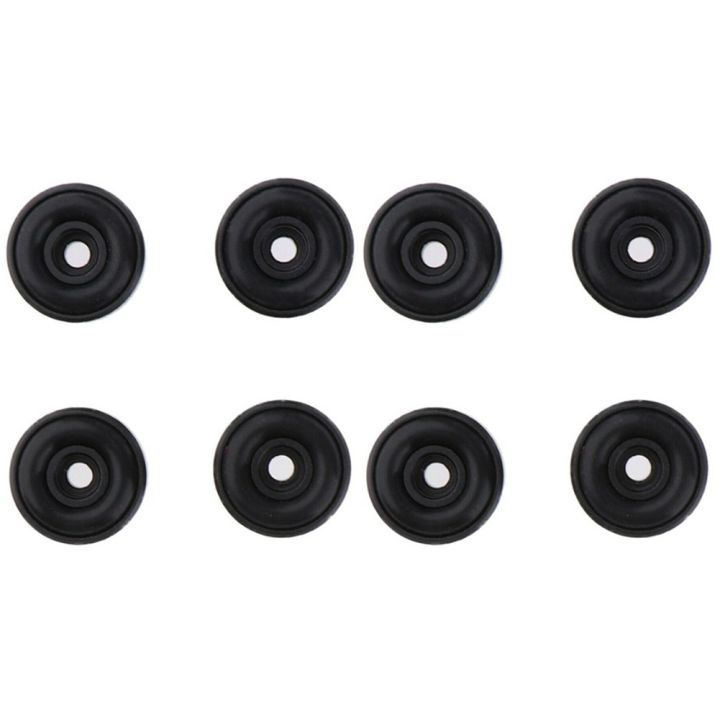 NANLIY 8Pcs Black Aluminum Speaker CD Player Turntable Radio Amplifier ...