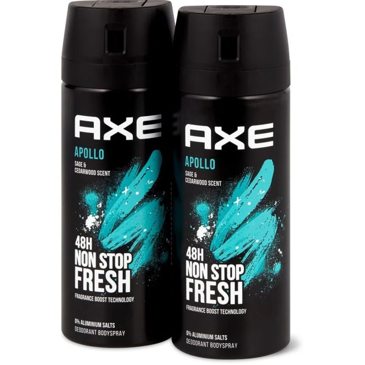 AXE Apollo Body Spray Deodorant 150ml Men Fragrance Perfume Non Stop ...