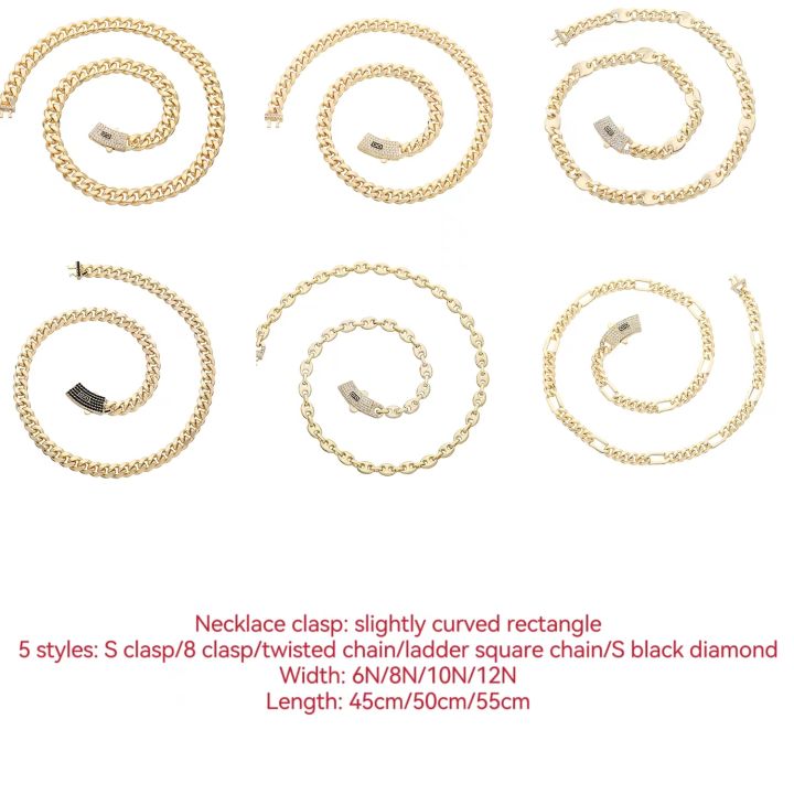 New Men's Monaco e2024legant gold-plated chain edges highlight the ...