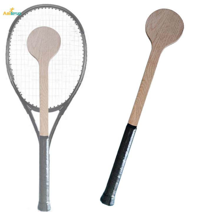 Tennis Racket Pointer Wooden Tennis Spoon Starter Beginner Accurate ...