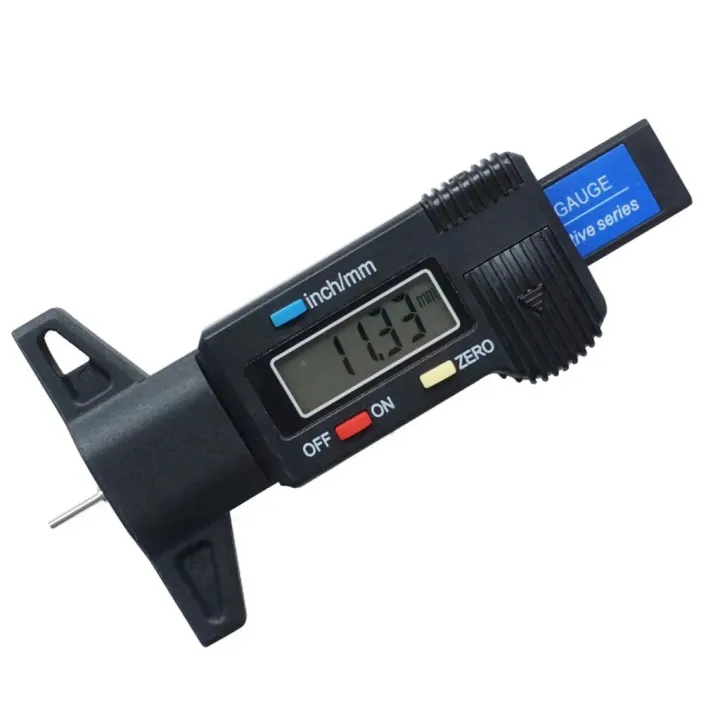 New Type Pneumatic Spring Digital Pressure Mini Depth Gauge Digital Depth Gauge Car Accessories ...