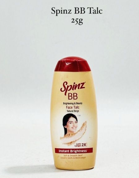 Spinz bb beauty face & brightening talc (natural beige) | Daraz.lk