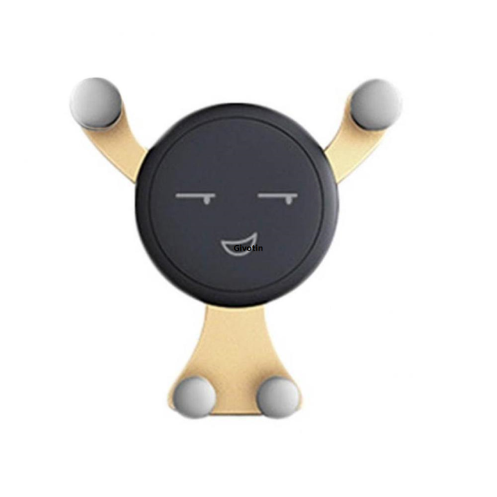 【32178cc8】Universal Panda Smile Bracket Car Mobile Phone Holder Air ...