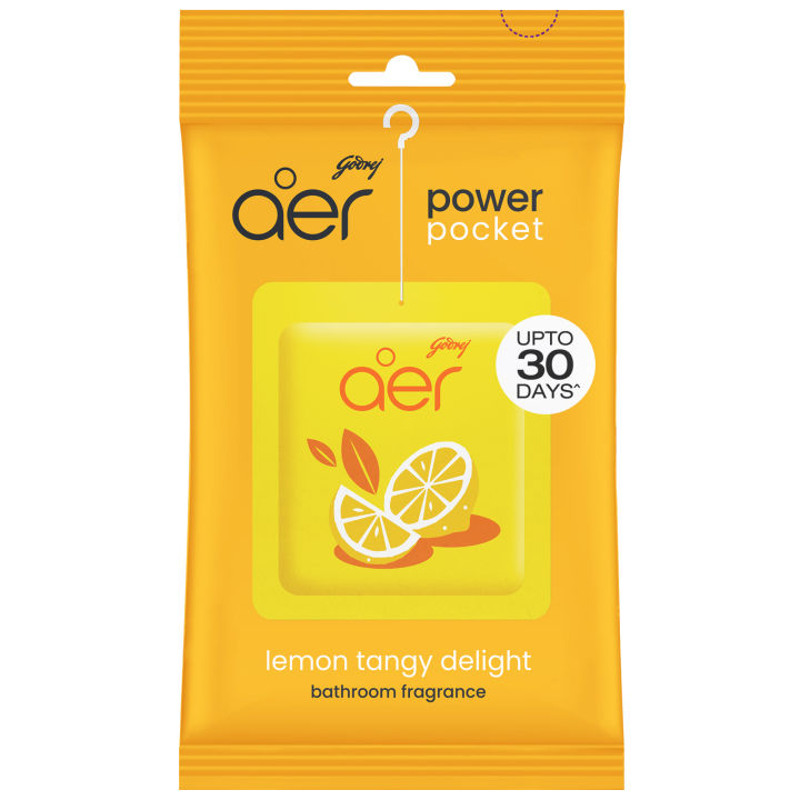 Godrej AER Power Pocket Air Freshener - Lemon Tangy Delight | Daraz.lk
