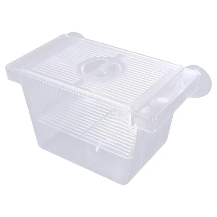 Clownfish Acrylic Shrimp Incubator Isolation Fish Breeding Box Aquarium ...