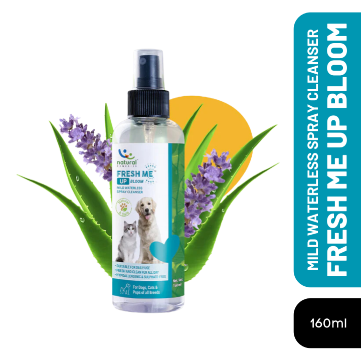 FRESH ME UP BLOOM – Waterless Coat Spray Cleanser – Cats & Dogs (160ml ...