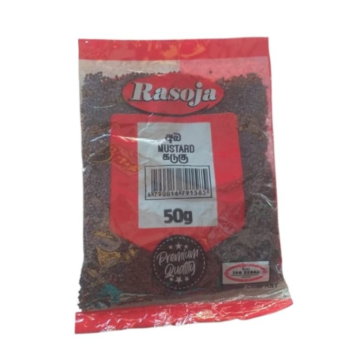 RASOJA BRAND Mustard Seeds 50g. | Daraz.lk