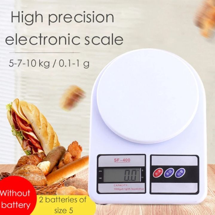 Kitchen Scale - White Digital Kitchen Scale Electronic Digital Kitchen ...