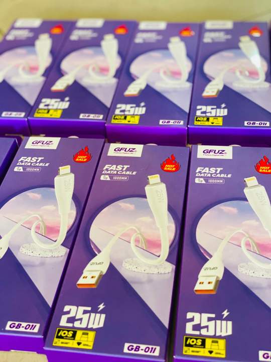 iPhone 25W Orginal Charger Cable | 6 Month Warranty | USB To Lightning ...