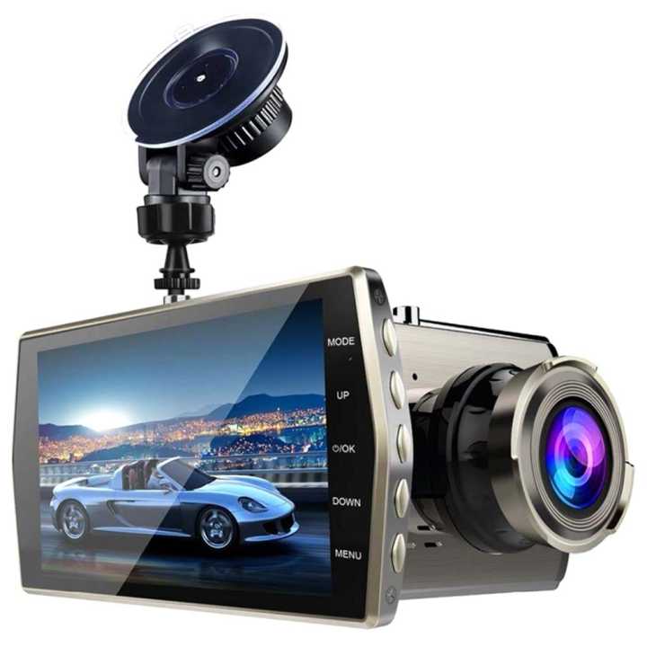 Car DVR Driving Recorder Front Recording Camera 4.0 inch Screen 1080P ...