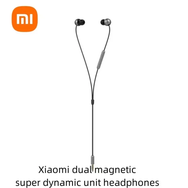 New Xiaomi Dual Magnetic Super Dynamic Unit Headphones Hi-Res Audio ...