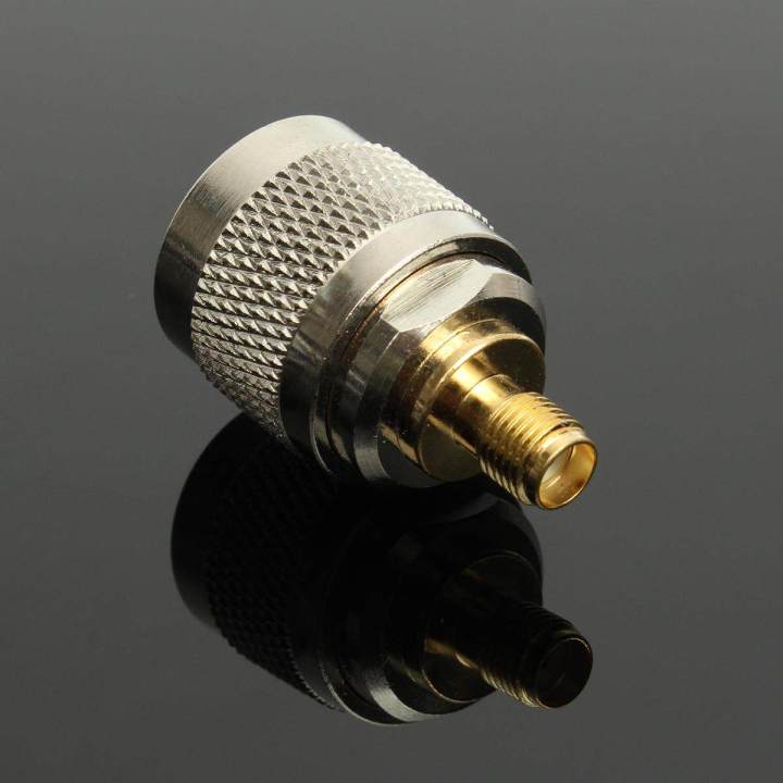 1pc Adapter N Plug Male Nickel Plating Motors To SMA Female Gold Plating Jack RF Connector ...