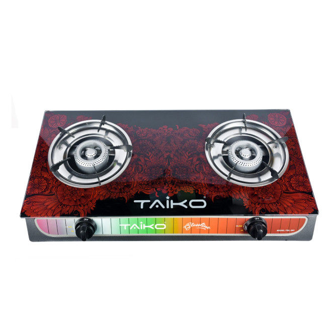 Taiko Glass Top Stainless Steel Gas Cooker – Dual Burner -1 years ...