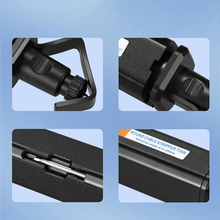 Round Cable Stripper Fiber Optic Tool, Optical Fiber Cable Jacket ...