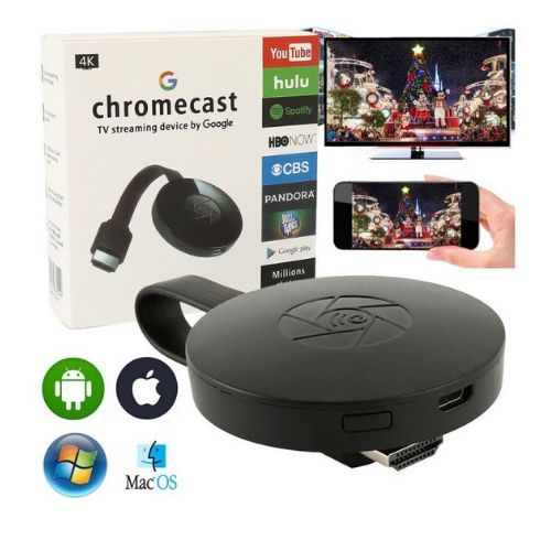GOOGLE CHROME CAST 4K TV STREAMING DEVICE | Daraz.lk