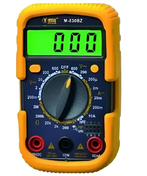 Digital Multimeter For Students, Certified Technicians & For Household ...