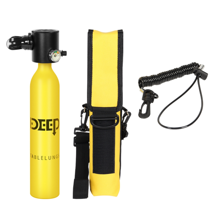 0.5L X3000 Portable Scuba Diving Equipment Oxygen Tank yellow | Daraz.lk