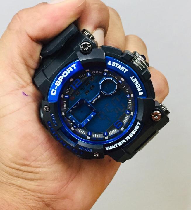 Digital C SPORT Luxury Water Resistant Watch | Daraz.lk