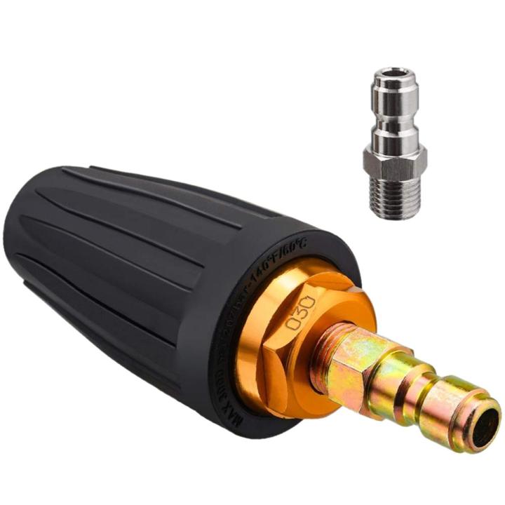 Pressure Washer Rotating Spray Turbo Nozzle Universal For Hot And Cold ...