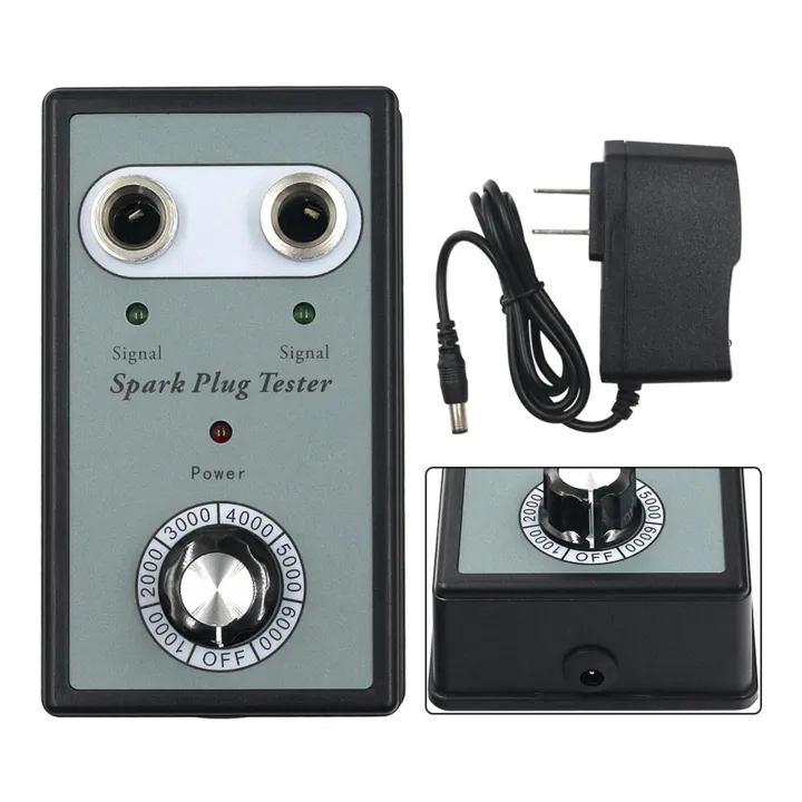 Car Spark Plug Tester Detector with Two Holes Ignition Plug Analyzer ...