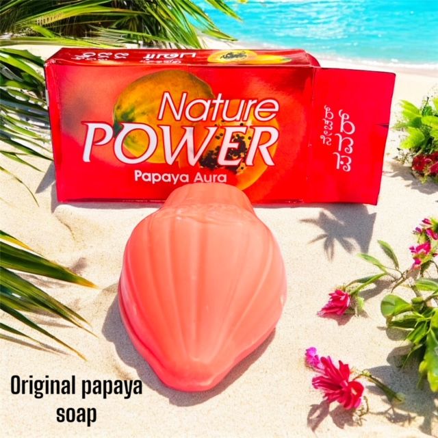 Nature Power Original Papaya Aura Soap Made in India 125g | Daraz.lk