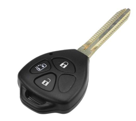 Toyota 3 Buttons Remote Key Shell Housing With Sliding Door Switch ...