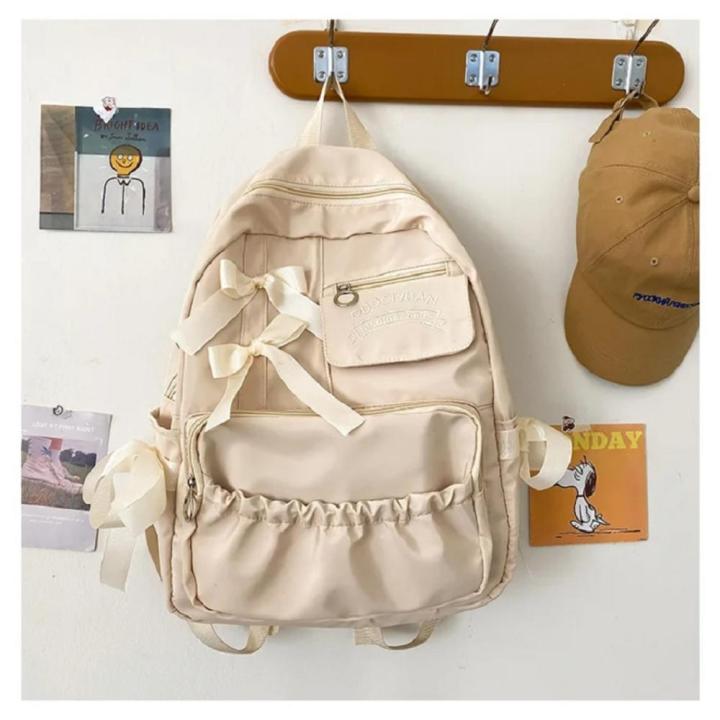 Sweet Backpack Trendy Japanese Style Large Capacity School Bag Cute ...