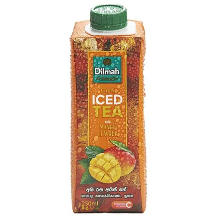 Dilmah Iced Tea Mango 250Ml | Daraz.lk