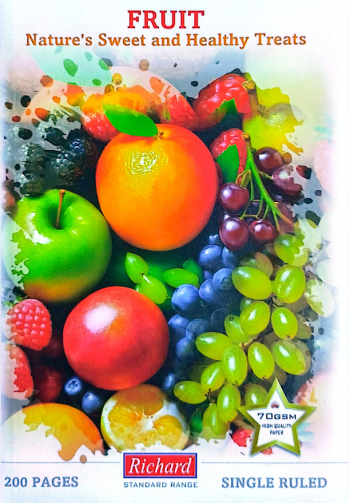 Richard Exercise Book (70gsm) - 200 pgs Single Rule | Daraz.lk