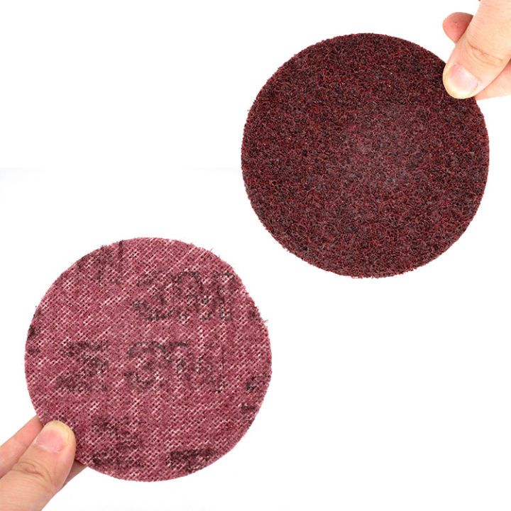3M 4 Inch 100mm Linen Nylon Polishing Pad Torque Sand Disc Industrial ...