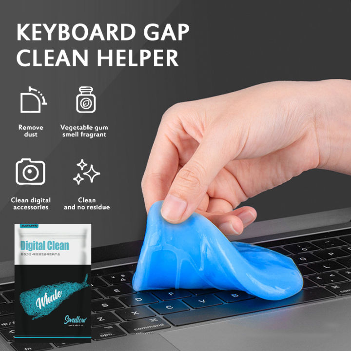 Home Office Cleaning Artifact Cleaning Glue Reusable Keyboard Monitor ...
