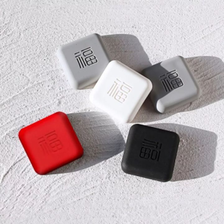 Square 1Pcs Shock absorption Anti-slip Abrasion resistant Fu Character ...