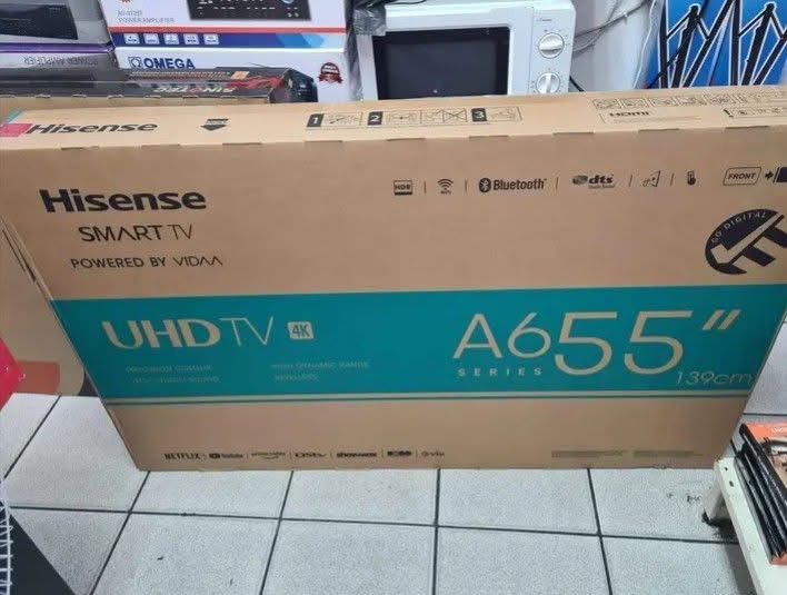 Hisense A6 Series 55-Inch 4K UHD Smart Google TV with Voice Remote ...