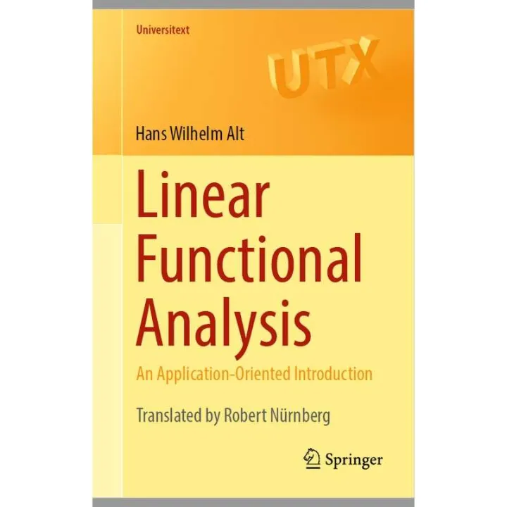 Linear Functional Analysis An ApplicationOriented Introduct | Daraz.lk