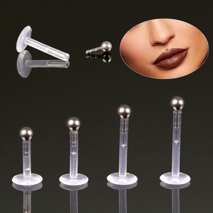 【Special offer】Stainless steel 2.5mm round ball plug UV plastic flat ...