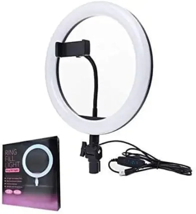 10 Inch Beauty Ring Light for Smartphones 26CM Selfie LED Ring Light ...
