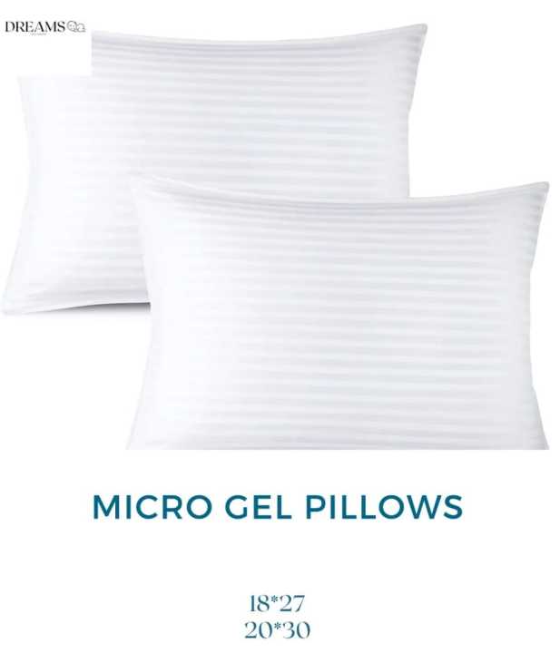 Micro Gel Pillows 20"x30" | Daraz.lk