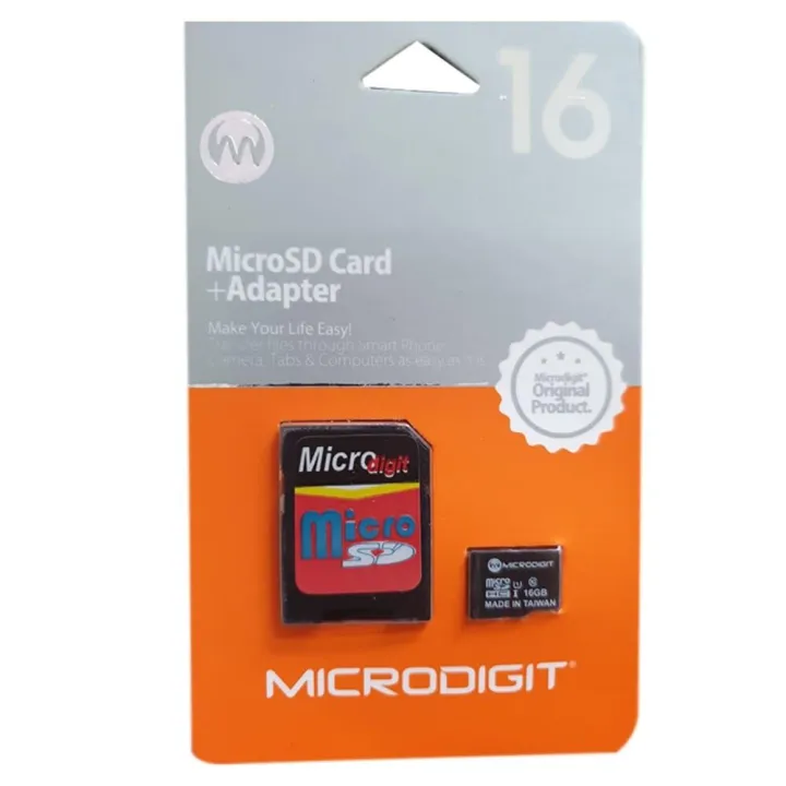 Microdigit 16GB Micro SD Class 4 | Daraz.lk