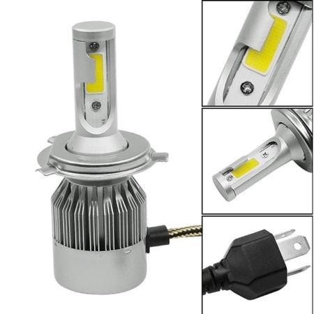 1PCS C6 LED H4 White Head Light 12V Car Bike Three Wheel Head Dim ...