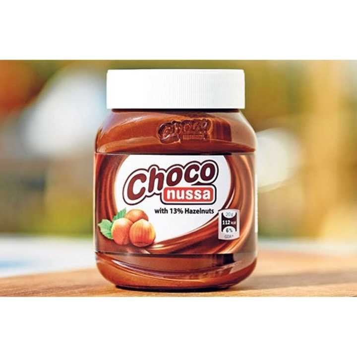 CHOCO NUSSA CHOCOLATE HAZELNUT SPREAD IMPORTED NUTELLA ALTERNATIVE ...