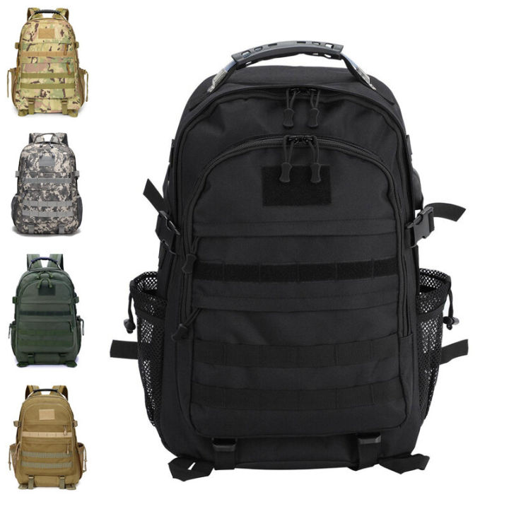 50L Oxford Military Tactical Backpack Camping Hiking Travel Bag - CP ...