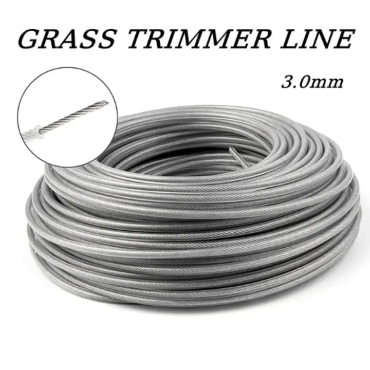 Wire Ropes Stainless Steel Steel Wire Grass Trimmer Line Rustproof ...