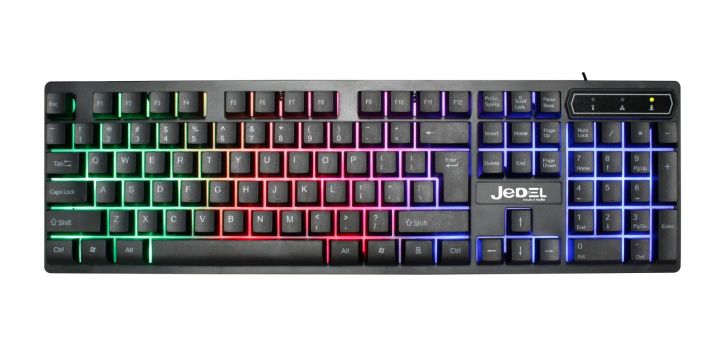 RBG Backlight Gaming Keyboard Jedel 500+ | Daraz.lk