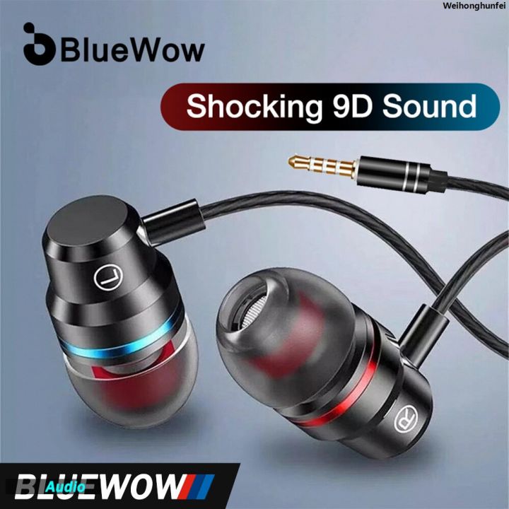 WeihonghunfeiOriginal BlueWow G2 Wired Earphones Earbuds Headphones 3 ...
