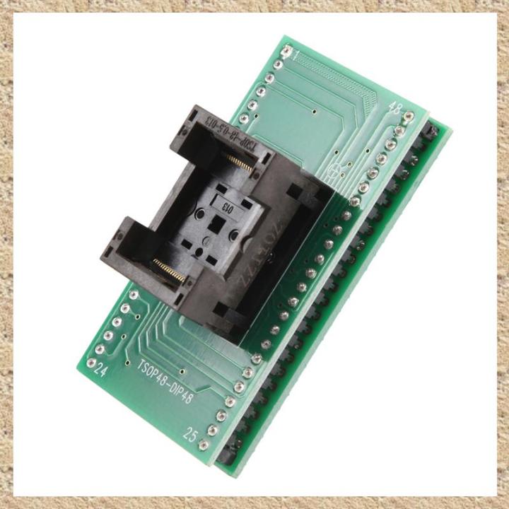 TSOP48 to DIP48 Adapter TSOP48 Socket Mini PC+Metal Adapter for RT809H ...