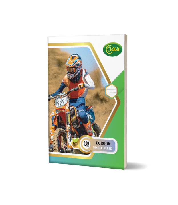 KIWI Exercise Book 200 pages = Single Ruled | Daraz.lk
