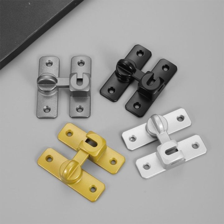 New Aluminum Alloy Anti-theft Door Buckles Anti-theft Hardware Flip ...