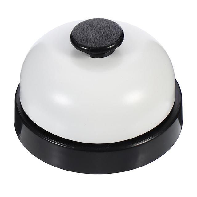 Stainless Steel Hand Pressing Service Bell Answer Bell Reception Desk ...