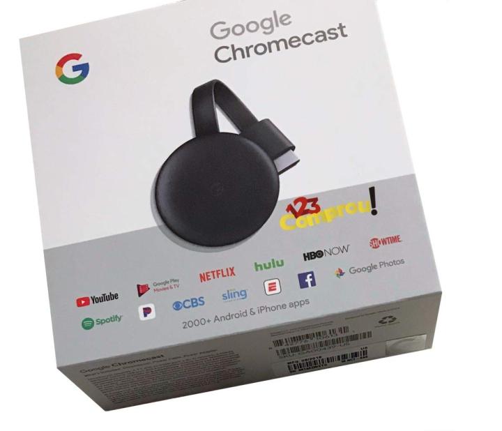 NEW GOOGLE CHROME CAST FOR TV 4K (Premium Grade) | Daraz.lk